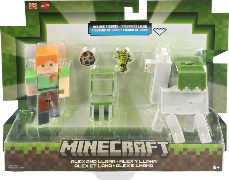 TOY Minecraft 2 Pack Figure Alex Llama